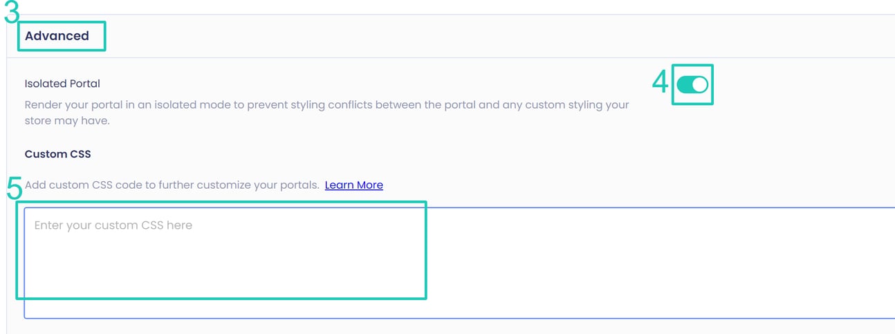 Advanced Styling Customization